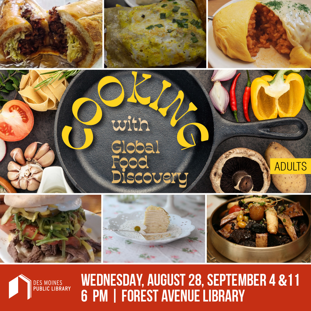 Cooking with Global Food Discovery | Des Moines Public Library